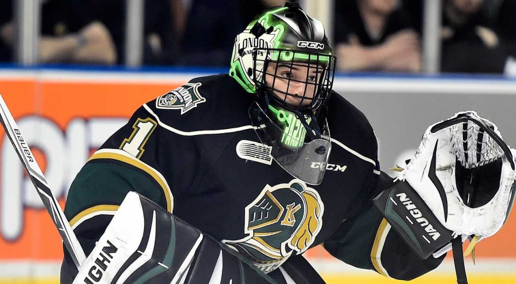 CHL Notebook: Knights' Tyler Parsons setting bar for goaltending ...